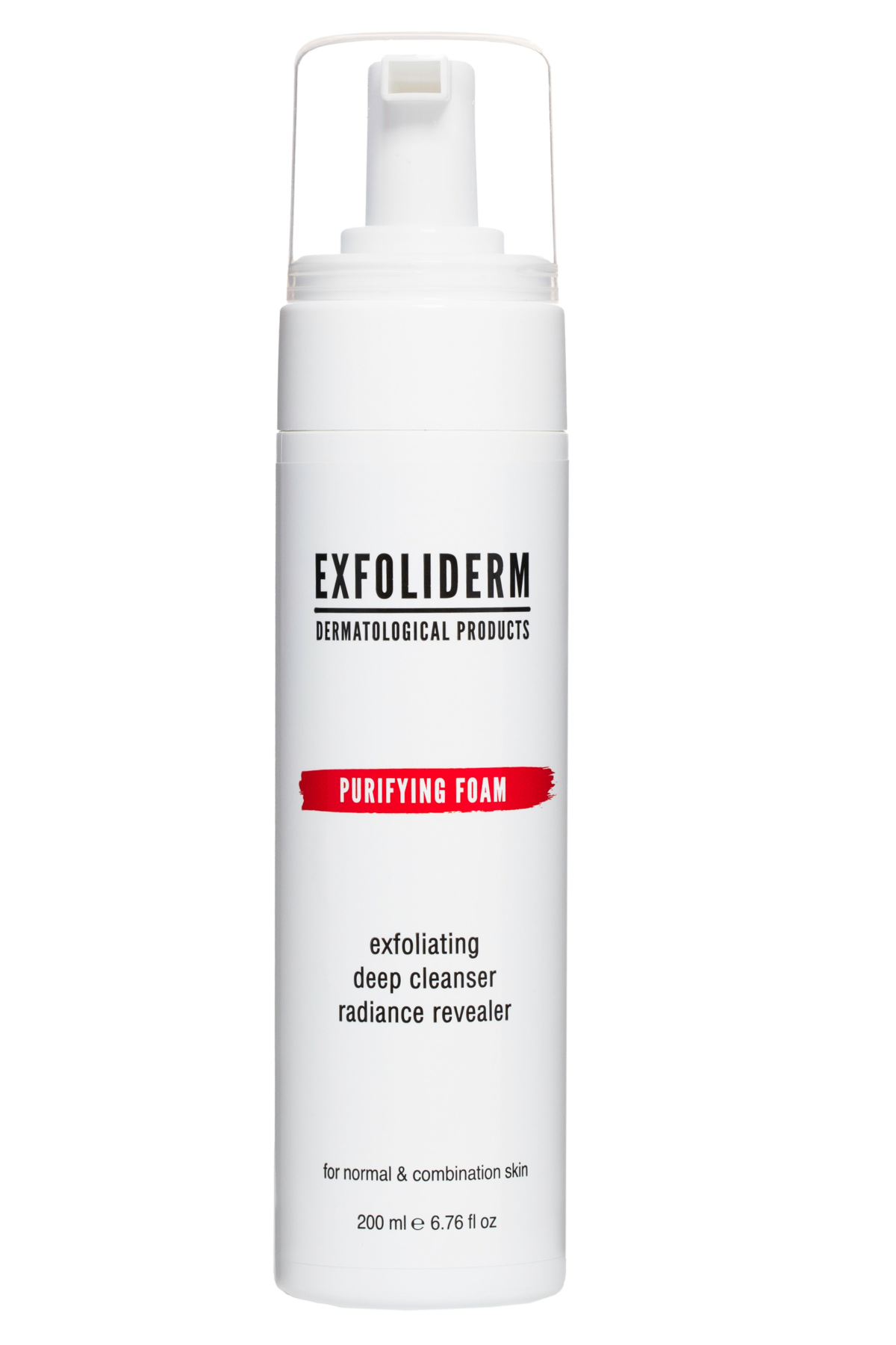 EXFOLIDERM PURIFYING FOAM 200 ML - LUWISCHE DERMATOLOGICAL & COSMETICS ...